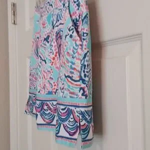 Lilly Pulitzer | Skirts | Lilly Pulitzer Shell Me About It Marigold ...